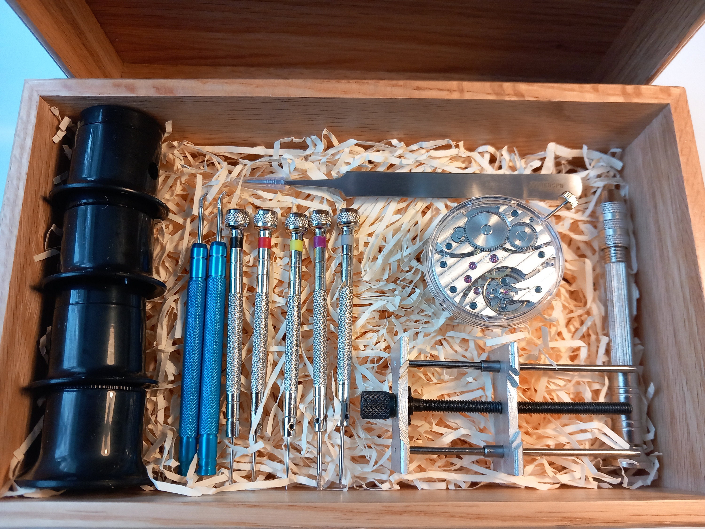 Watchmaker's Starter Box for DIY Watch Assembly and Repair – Horology ...