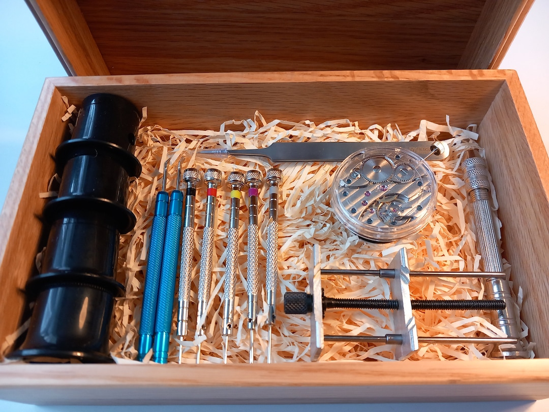 Watchmaker's Starter Box for DIY Watch Assembly and Repair – Horology ...