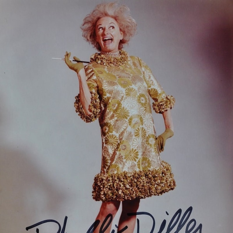 Phyllis Diller Signed - Etsy