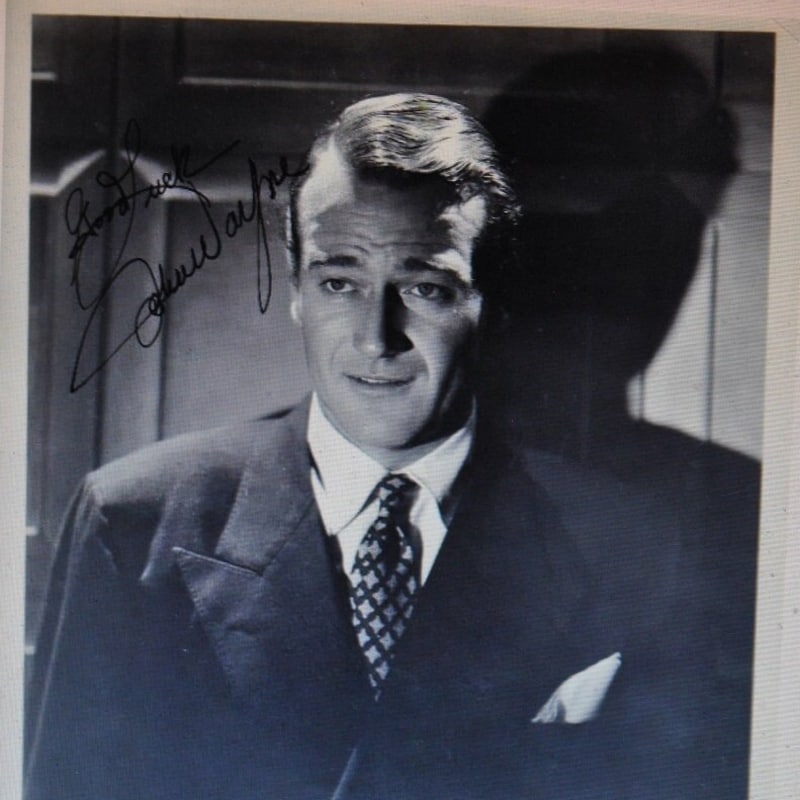 John Wayne Signed Photos - Etsy
