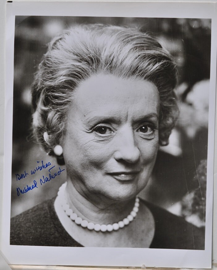 MILDRED NATWICK SIGNED Photo - Barefoot in the Park, 3 Godfathers W/coa ...
