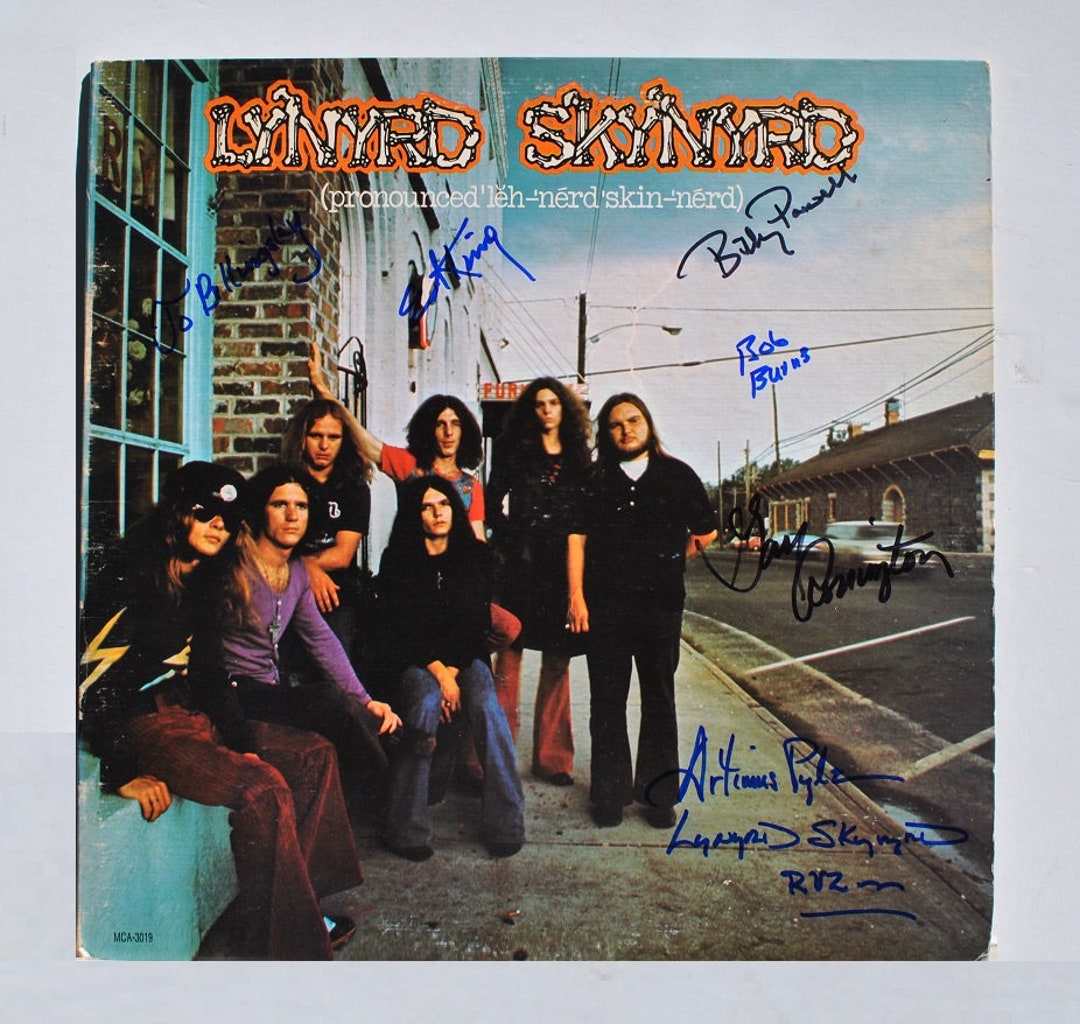 LYNYRD SKYNYRD Signed Album X6 - Artimus Pyle, Gary Rossington++ W/coa ...