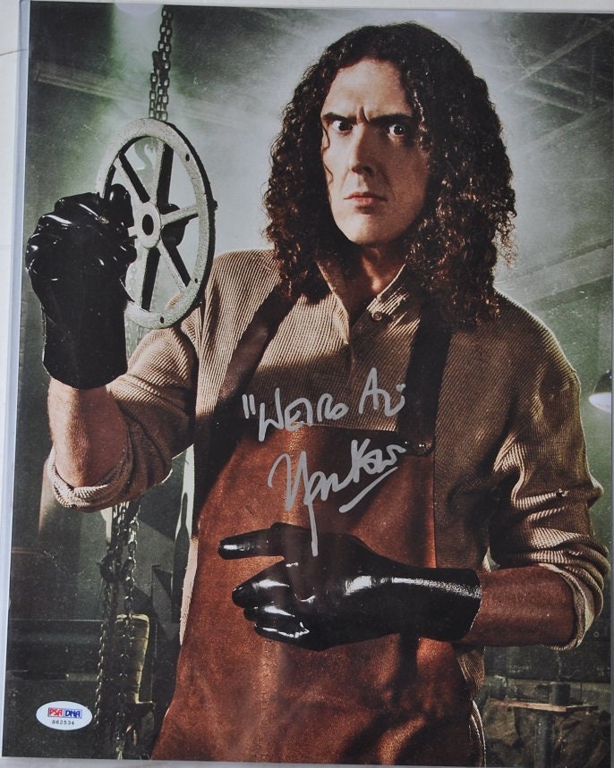 WEIRD AL YANKOVIC Signed Photo - Alfred Matthew 11"x 14" W/coa - Etsy