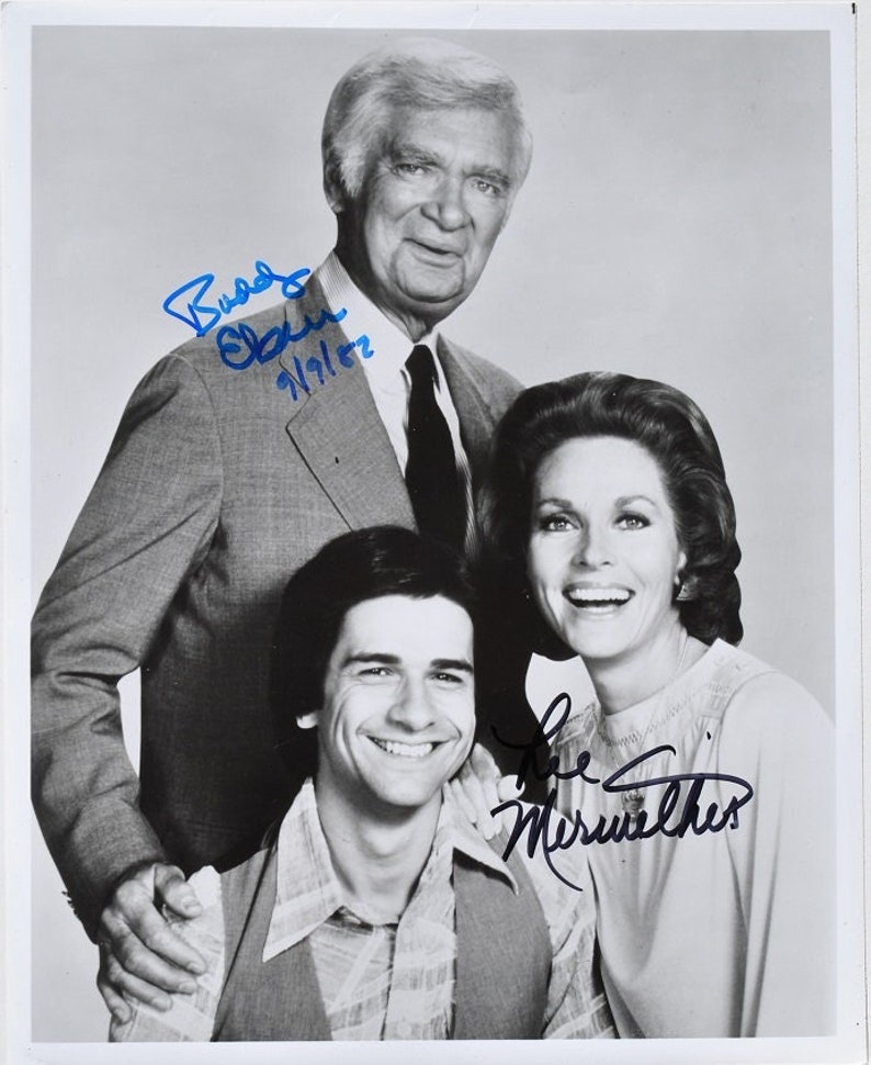 BARNABY JONES Cast X2 - Buddy Epsen, Lee Meriwether W/coa - Etsy