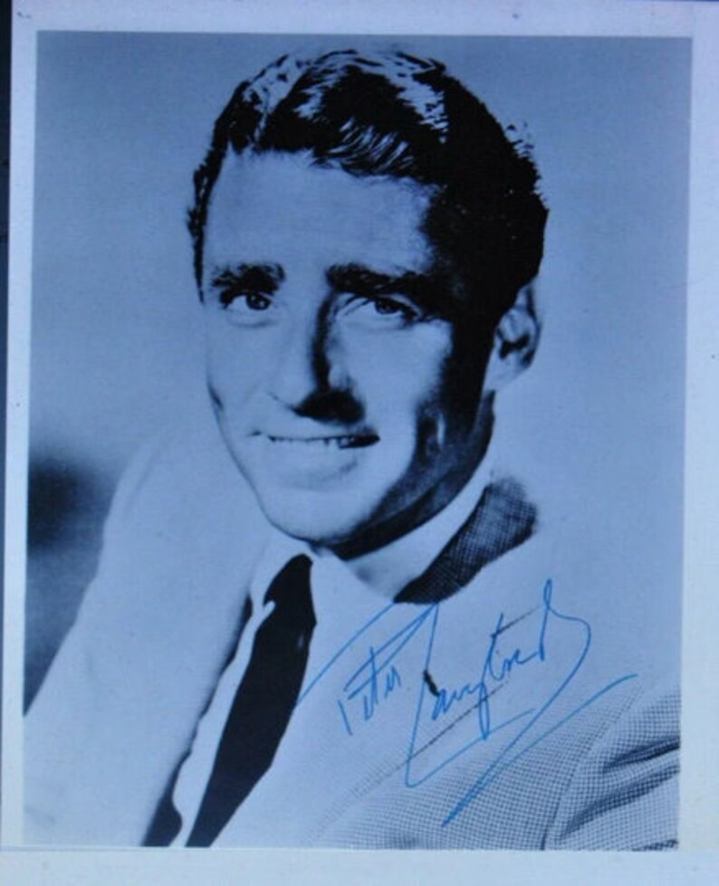 PETER LAWFORD Autographed 8x10 Photo W/coa - Etsy