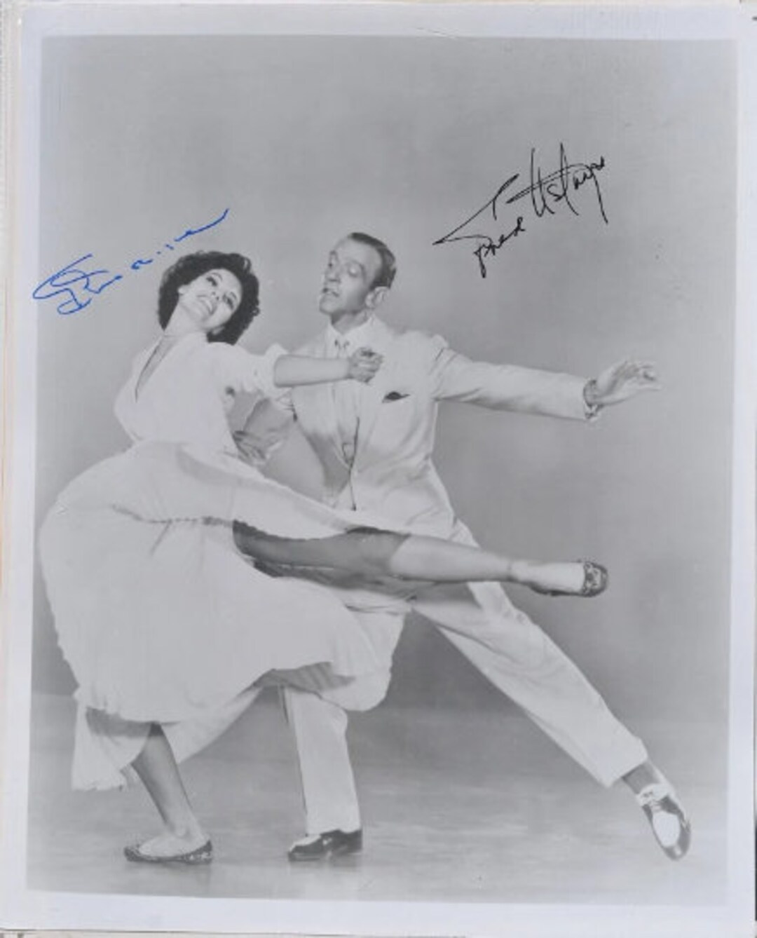 FRED ASTAIRE &cyd Charisse Signed Photo W/coa - Etsy