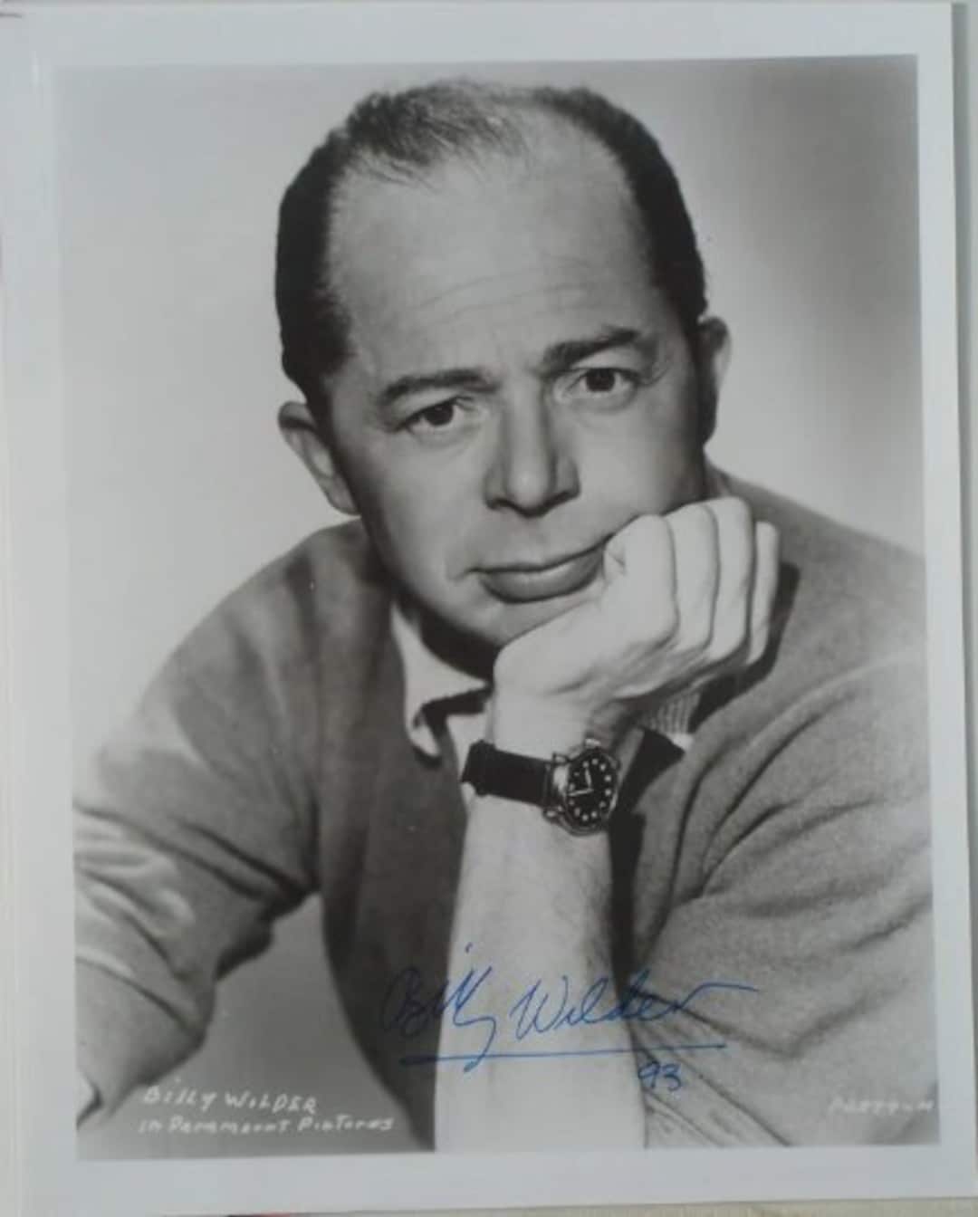 BILLY WILDER SIGNED Autographed Photo - the Apartment - the Lost ...