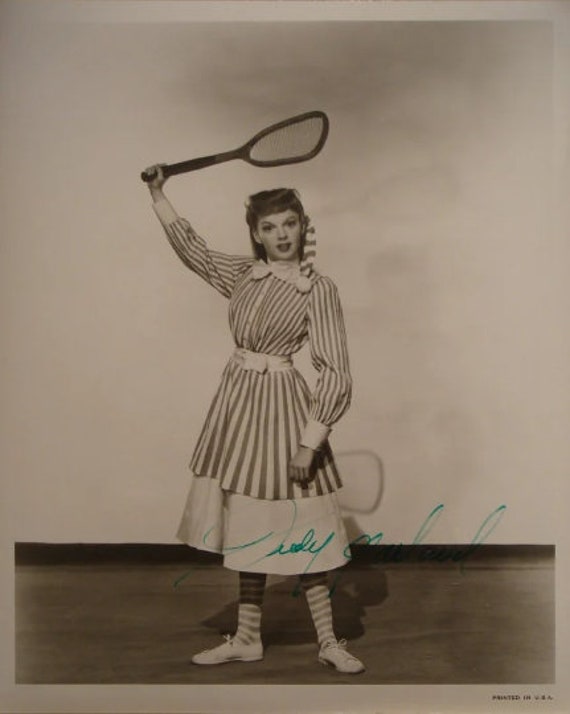JUDY GARLAND SIGNED Autographed Photo Wizard of Oz A Star - Etsy