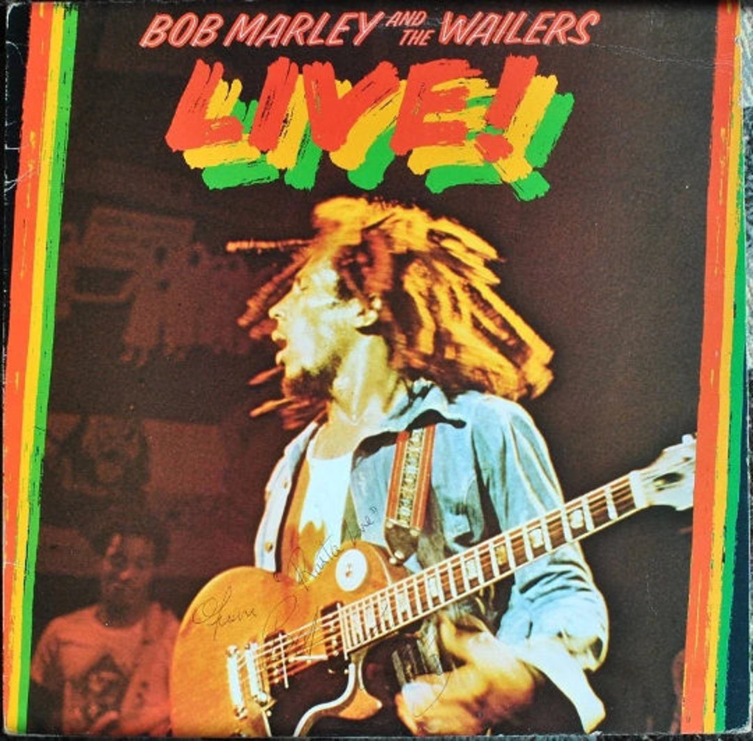 BOB MARLEY SIGNED Album- and the Wailers Live - Very Rare! W/coa - Etsy