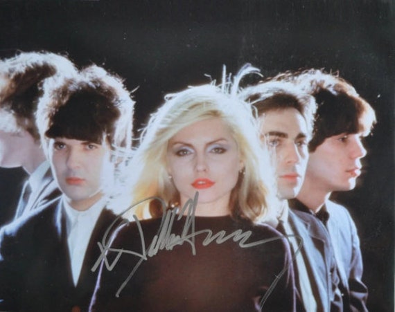 DEBBIE HARRY BLONDE Signed Photo Angela Trimble W/coa - Etsy