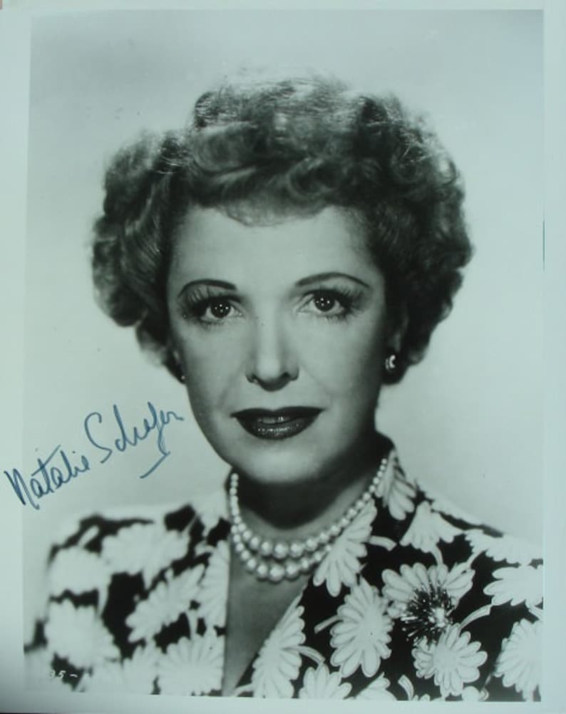 NATALIE SCHAFER SIGNED Photo Gilligan's Island, the Doughgirls W/coa - Etsy