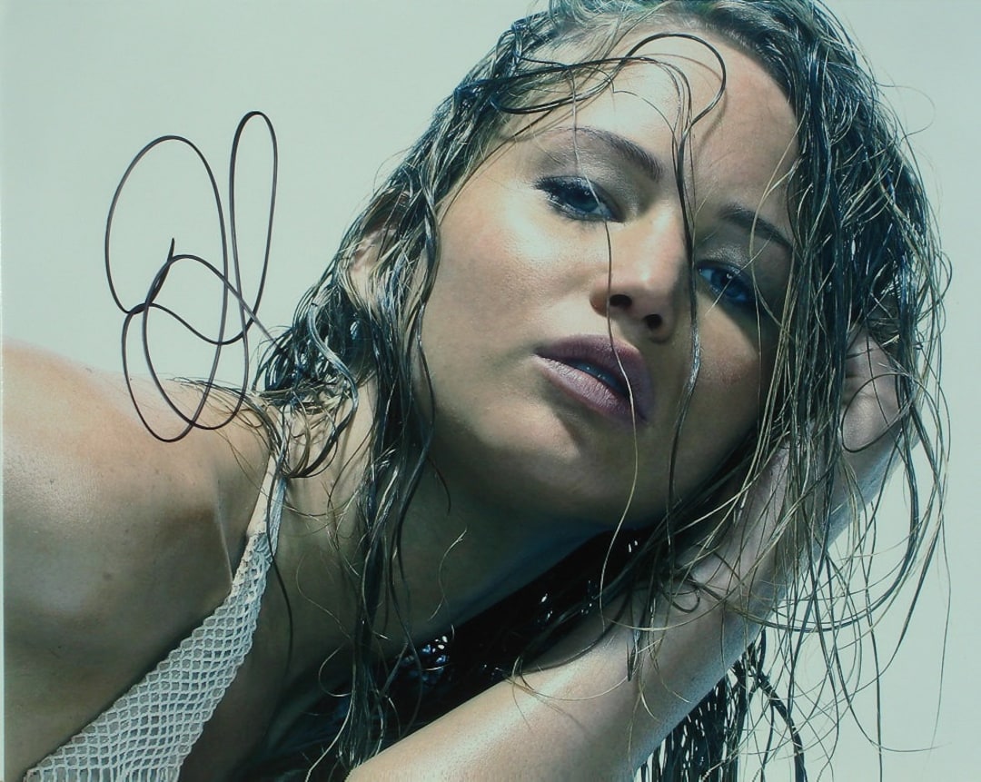 JENNIFER LAWRENCE SIGNED Photo - Etsy