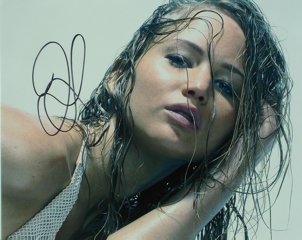 JENNIFER LAWRENCE SIGNED Photo - Etsy