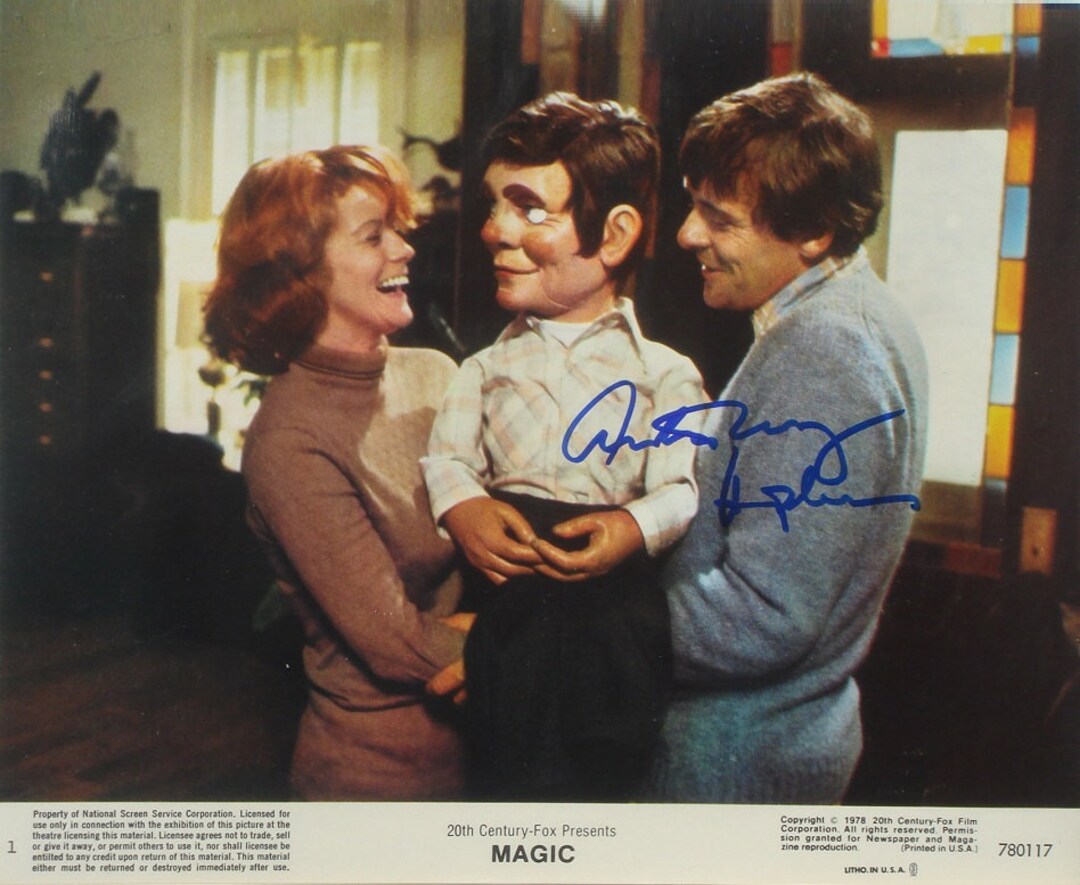 ANTHONY HOPKINS Signed Photo - Magic, Silence of the Lambs W/coa - Etsy
