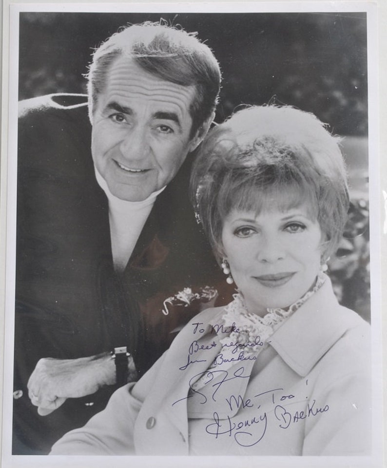 JIM BACKUS & HENNY Backus Signed Photo - Gilligan's Island , Mr. Magoo ...