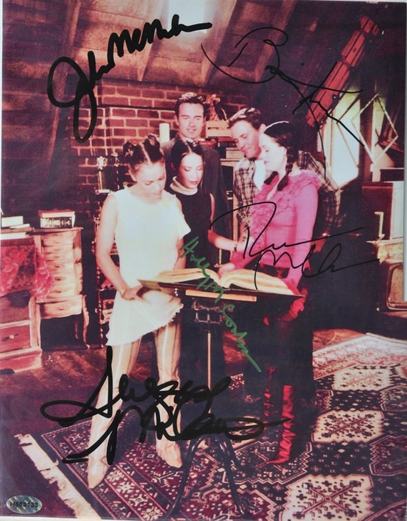 CHARMED CAST SIGNED Photo X5 Rose Mcgowen, Holly Marie Combs W/coa - Etsy