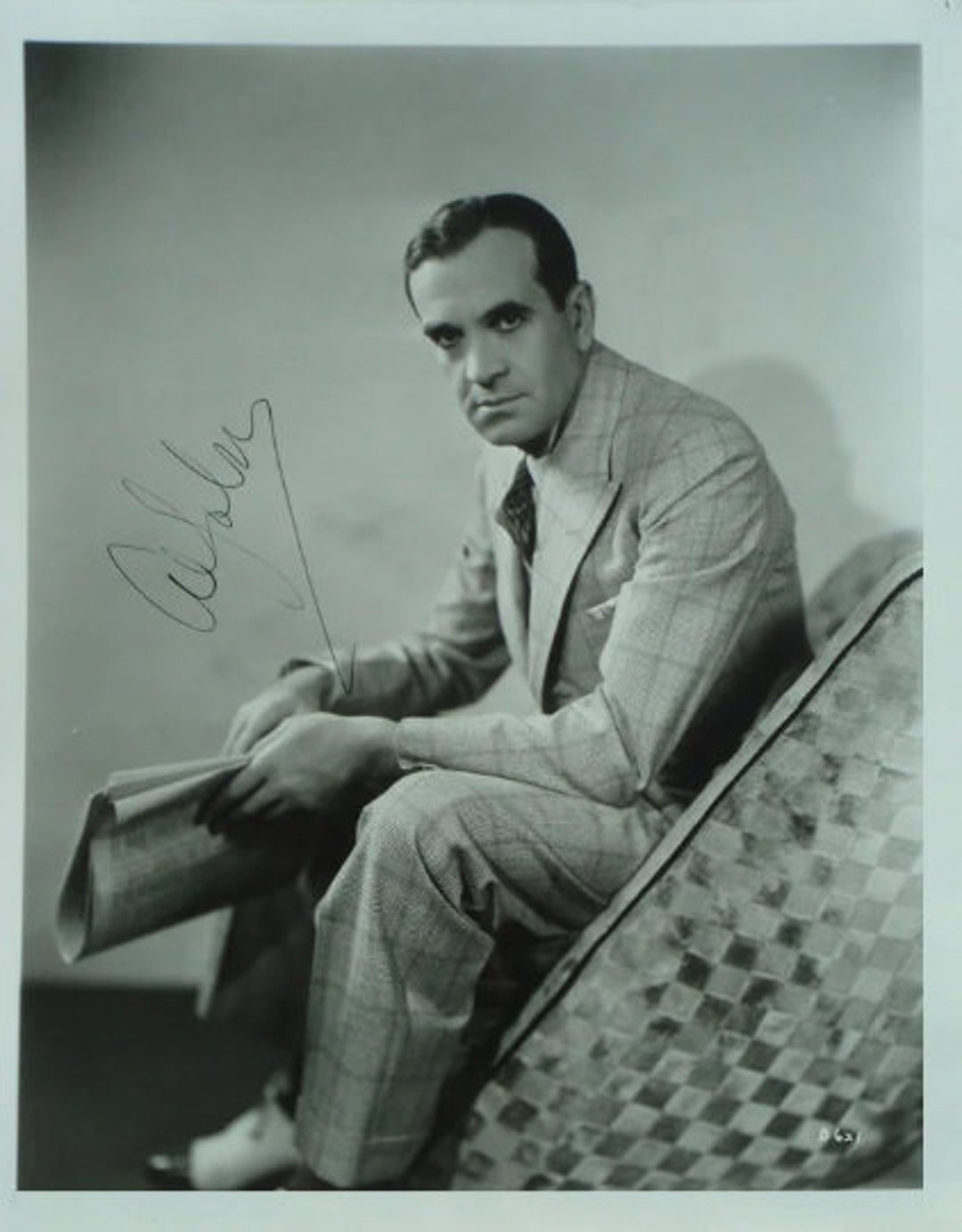 AL JOLSON Signed Autographed Photo - the Jazz Singer - W/coa - Etsy