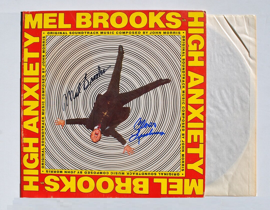 HIGH ANXIETY Signed Album X2 - Mel Brooks, Cloris Leachman W/coa - Etsy