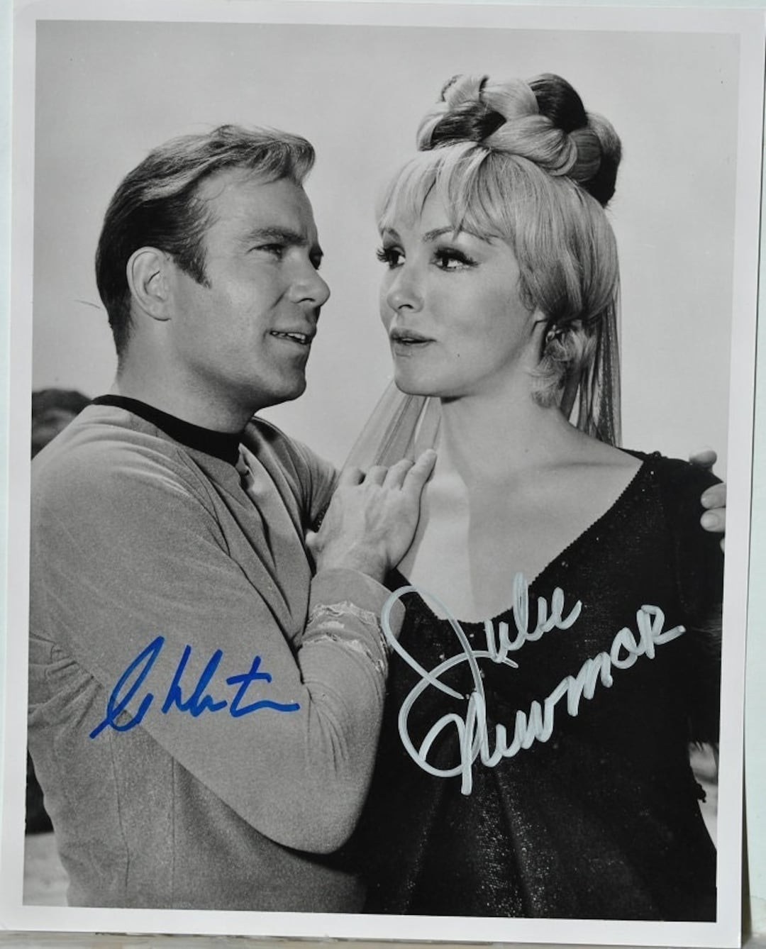 William SHATNER & Julie NEWMAR Signed Photo - Star Trek W/coa - Etsy