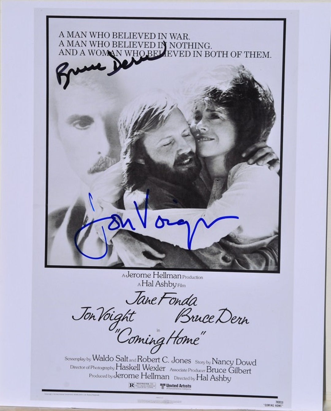 COMING HOME Cast Signed Photo X2 - Jon Voight and Bruce Dern W/coa - Etsy