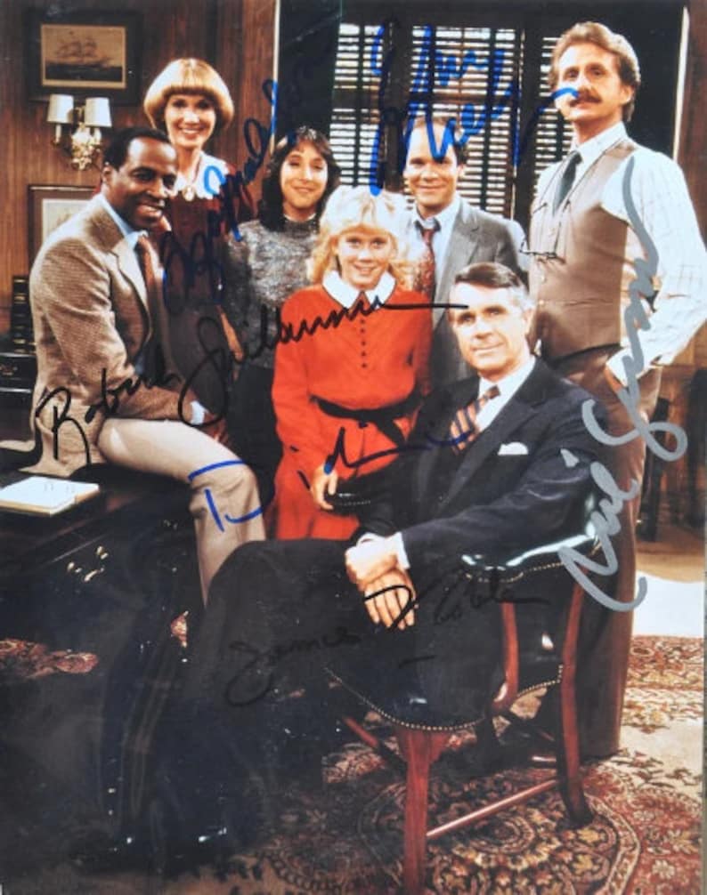 BENSON CAST SIGNED Photo X6 Robert Guillaume, René Auberjonois, Didi ...