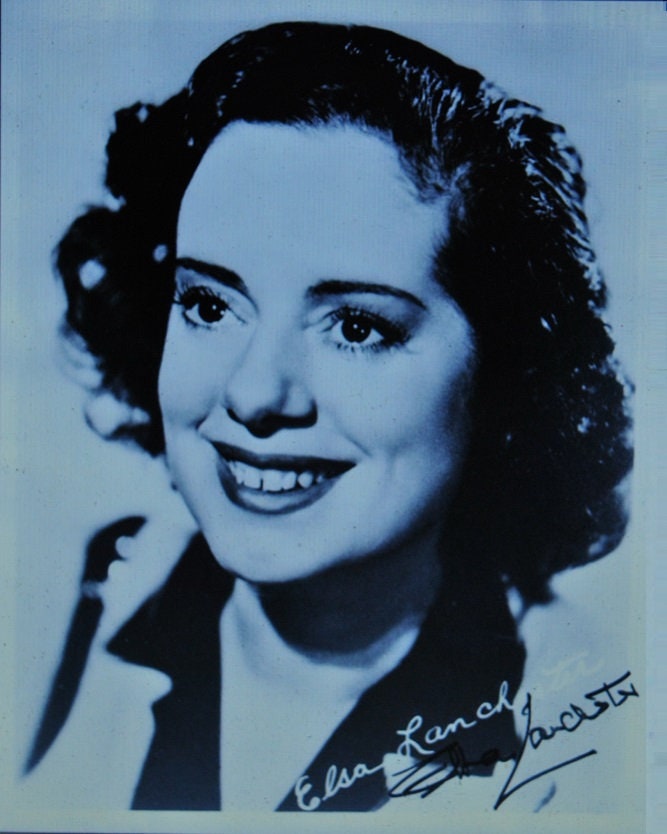ELSA LANCHESTER Signed Photo Bride of Frankenstein W/coa - Etsy