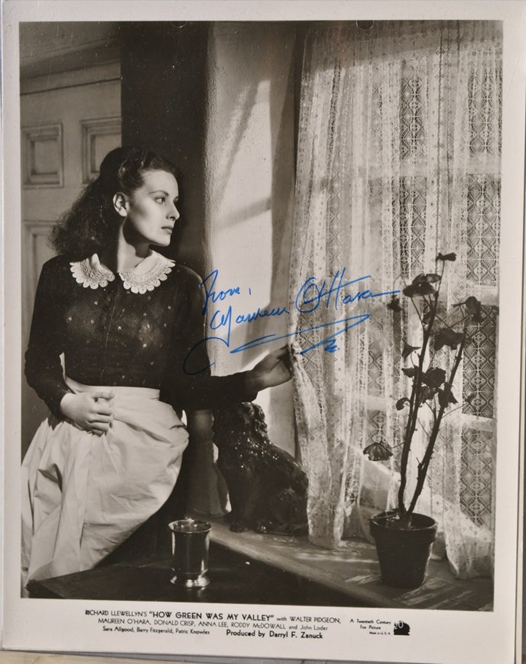 MAUREEN O'HARA Signed Photo - Hunchback of Notre Dame W/coa - Etsy