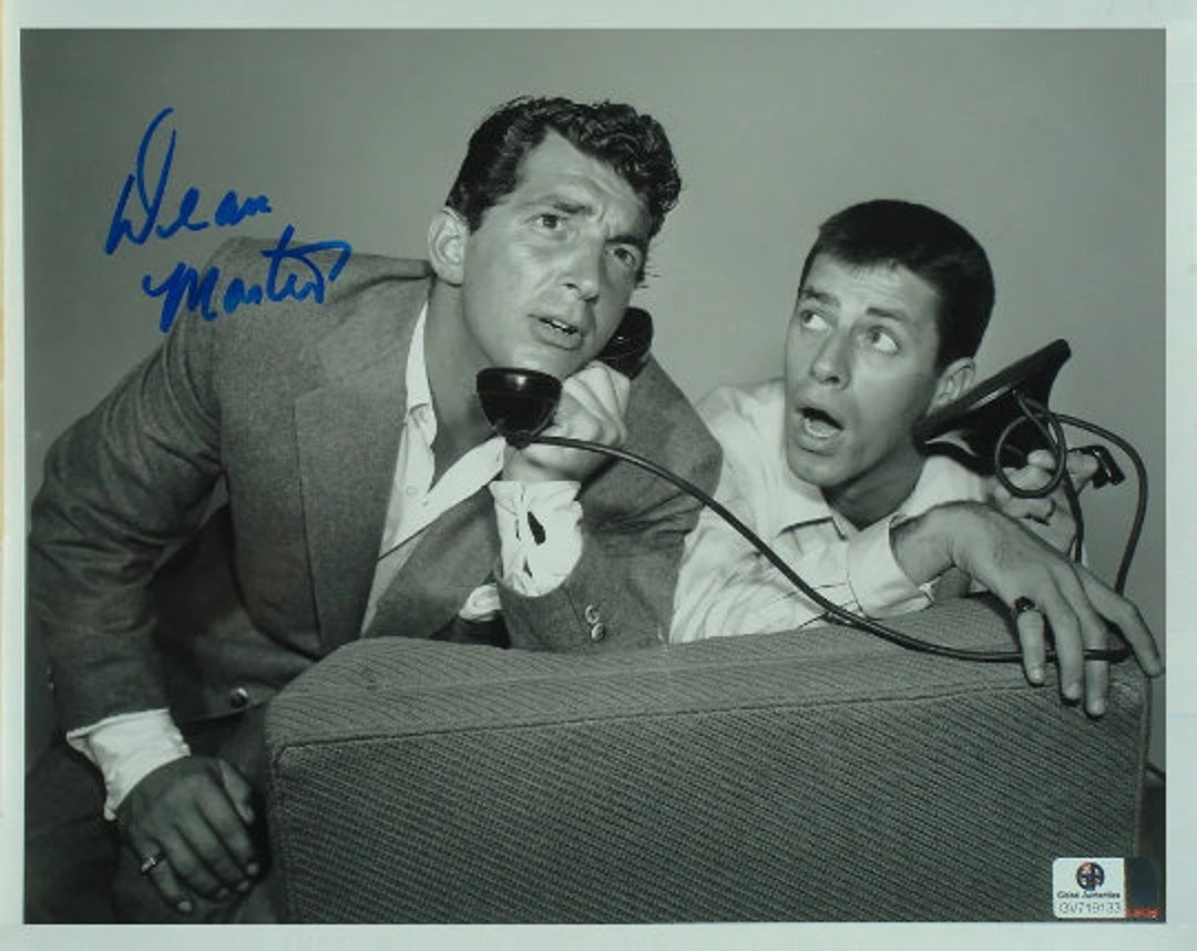 DEAN MARTIN Signed Photo - the Caddy - Martin and Lewis - W/coa - Etsy