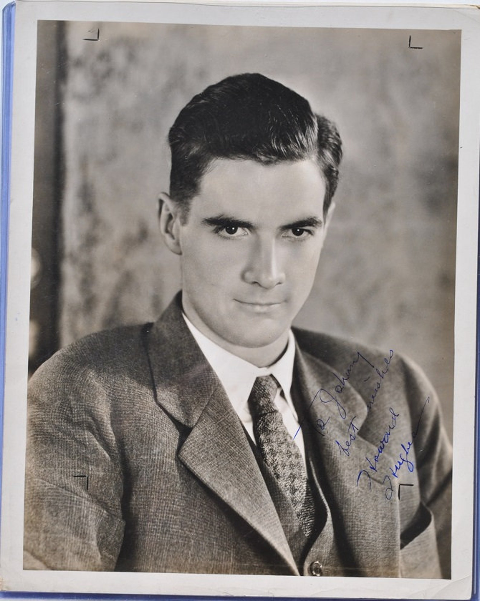 HOWARD HUGHES Signed Photo RARE – Aircraft and Films W/coa - Etsy