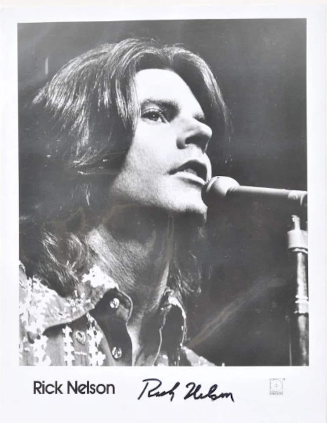 RICKY NELSON SIGNED Photo - the Adventures of Ozzie and Harriet - Rio ...