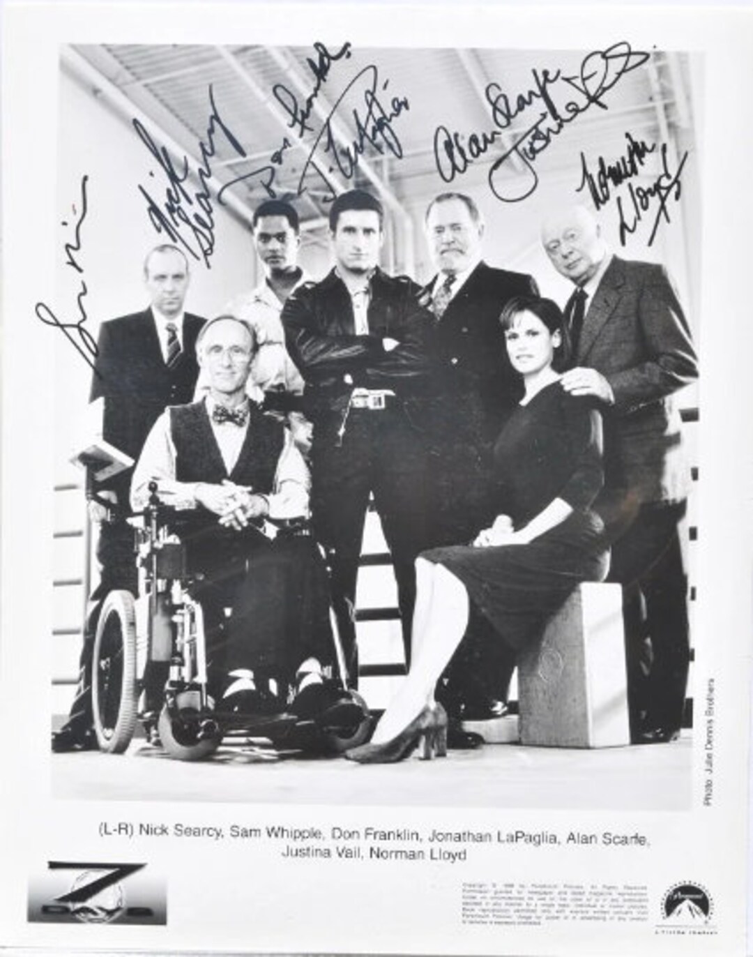 7 DAYS CAST SIGNED Photo X7 - Nick Searcy, Sam Whipple, Don Franklin ...