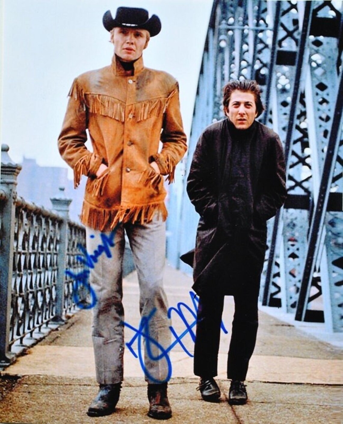 DUSTIN Hoffman & JON Voight Signed Photo - Midnight Cowboy W/coa - Etsy