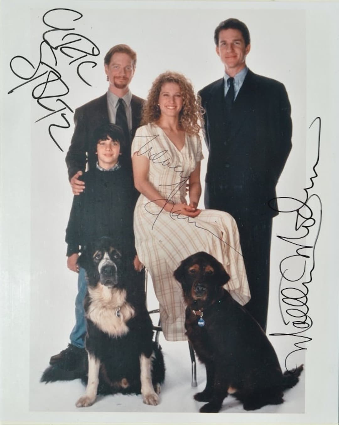 FLUKE Cast Signed Photo X3 - MATTHEW Modine, Eric Stolz, Nancy TRAVIS W ...