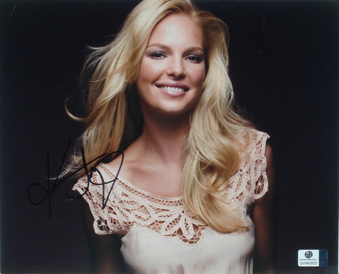 KATHERINE HEIGL SIGNED Photo - the Ugly Truth, Knocked up W/coa - Etsy