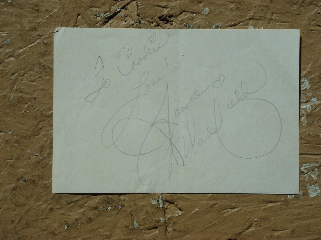 JAYNE MANSFIELD SIGNED Page & Photo - Too Hot to Handle W/coa - Etsy