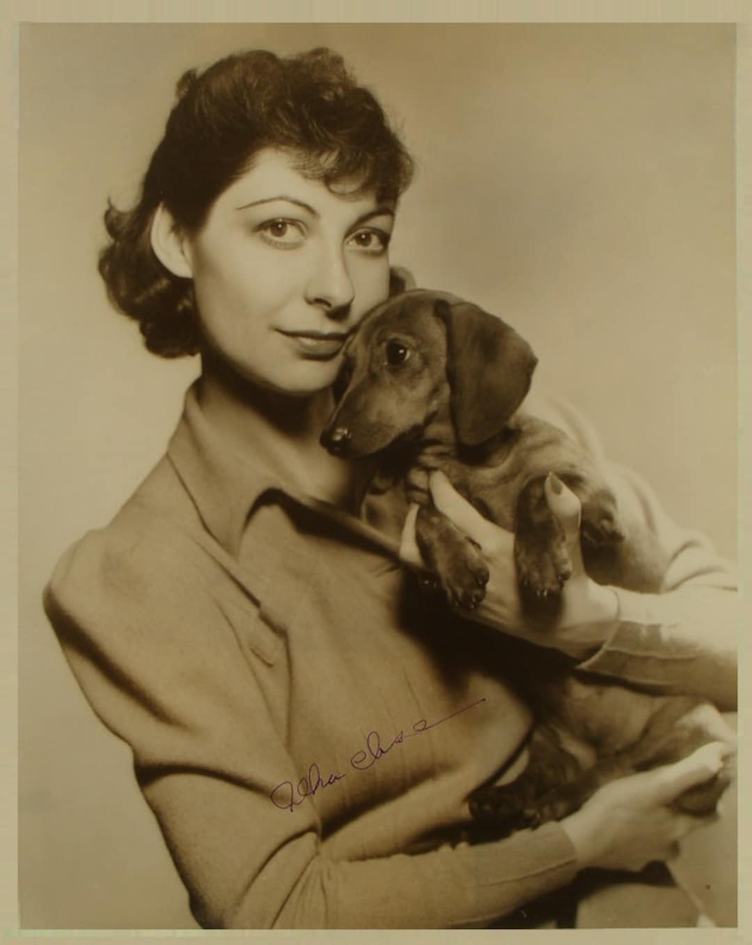 ILKA CHASE SIGNED Photo - Ocean's 11, the Animal Kingdom W/coa - Etsy