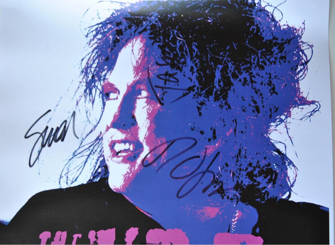THE CURE Signed 2016 Concert Tour Poster X5 – Robert Smith, Simon ...