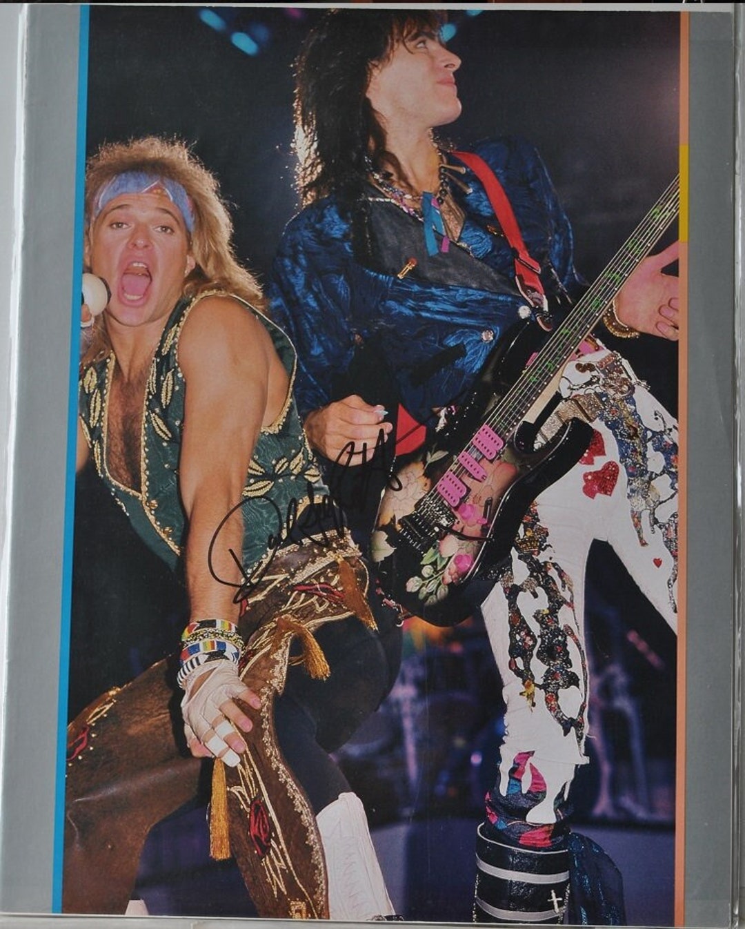 DAVID LEE ROTH Signed Photo – Van Halen 11"x 14" W/coa - Etsy