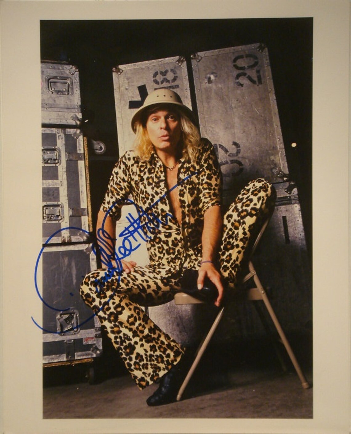 DAVID LEE ROTH Signed Photo - Van Halen W/coa - Etsy