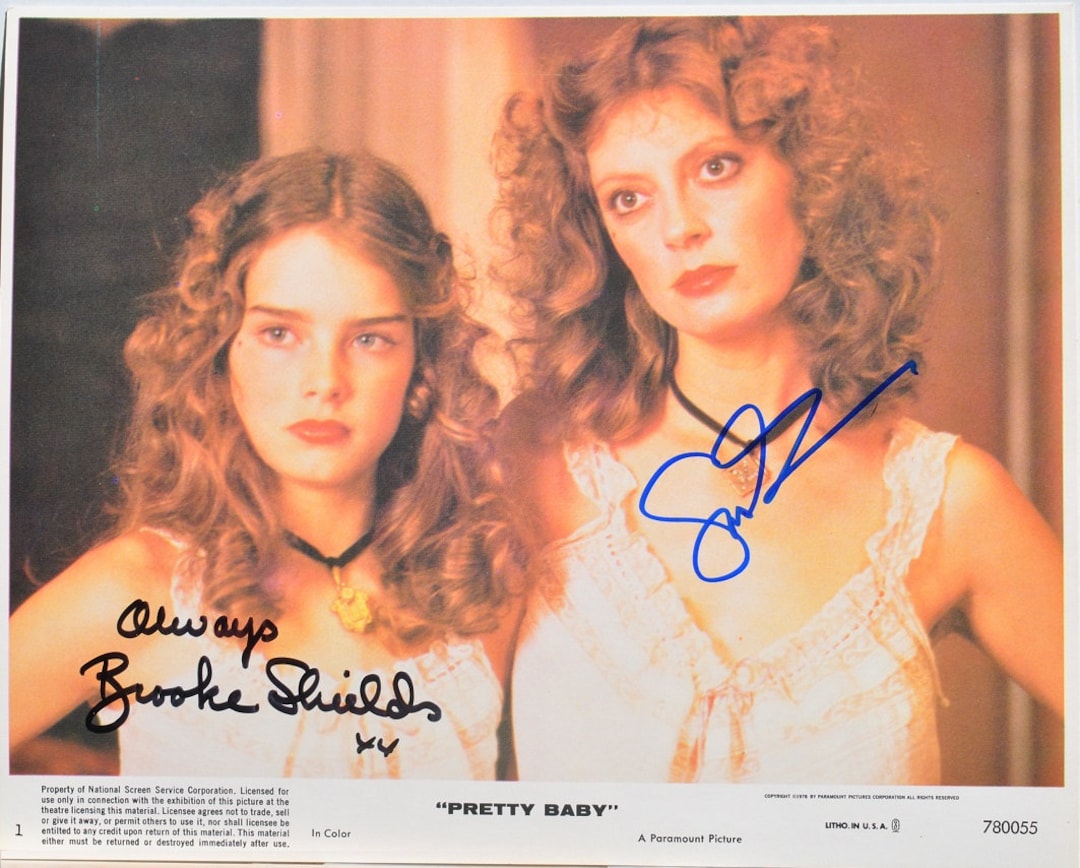 Brooke Shields Susan Sarandon Pretty Baby 1978 Orig 8x10 548 Brooke
