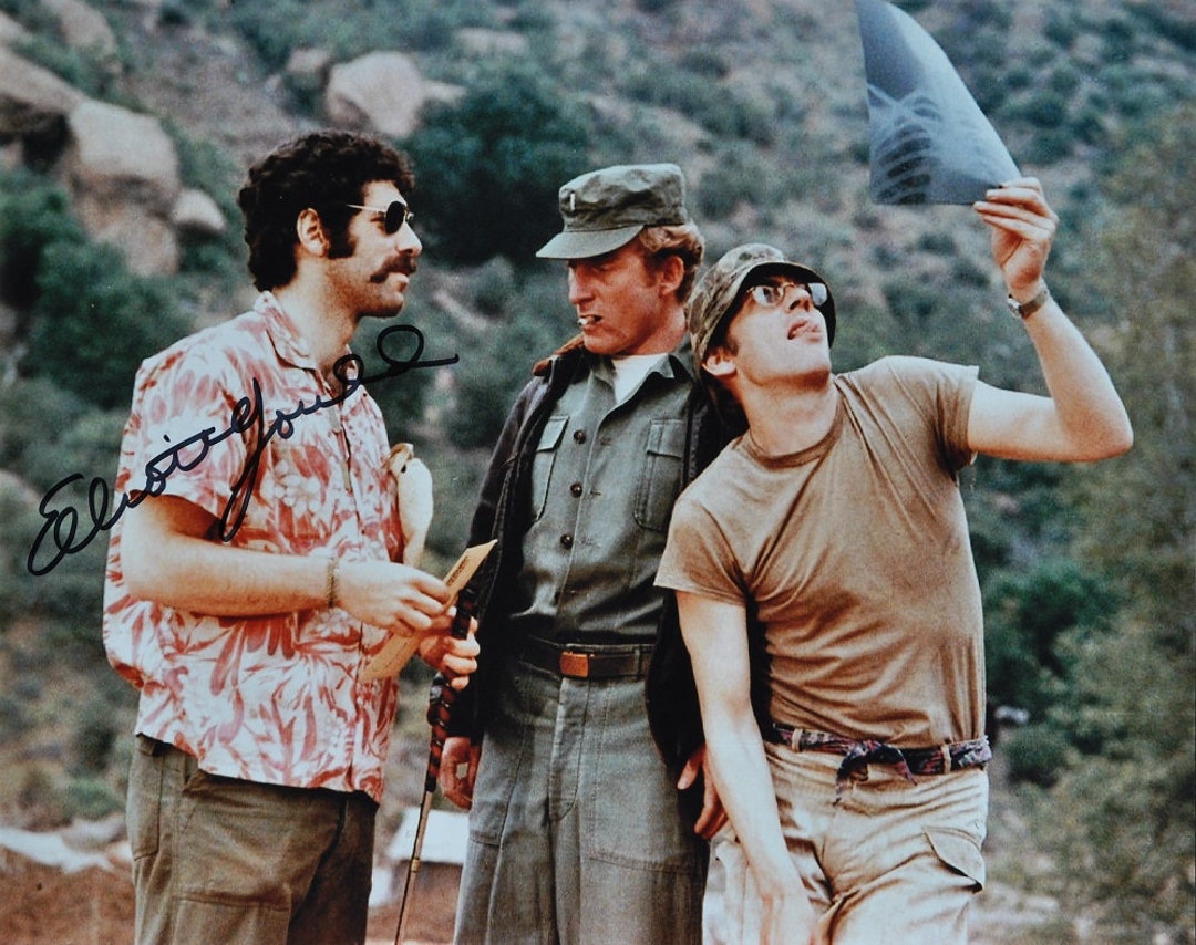 ELLIOTT GOULD Signed Photo - MASH, M*A*S*H* W/coa - Etsy
