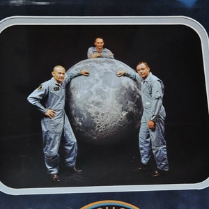 APOLLO 11 Signed Albumx3 - Neil Armstrong, Michael Collins, Buzz Aldren ...