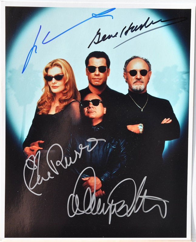 GET SHORTY CAST Signed Photo X4 - John Travolta, Renee Russo, Gene ...