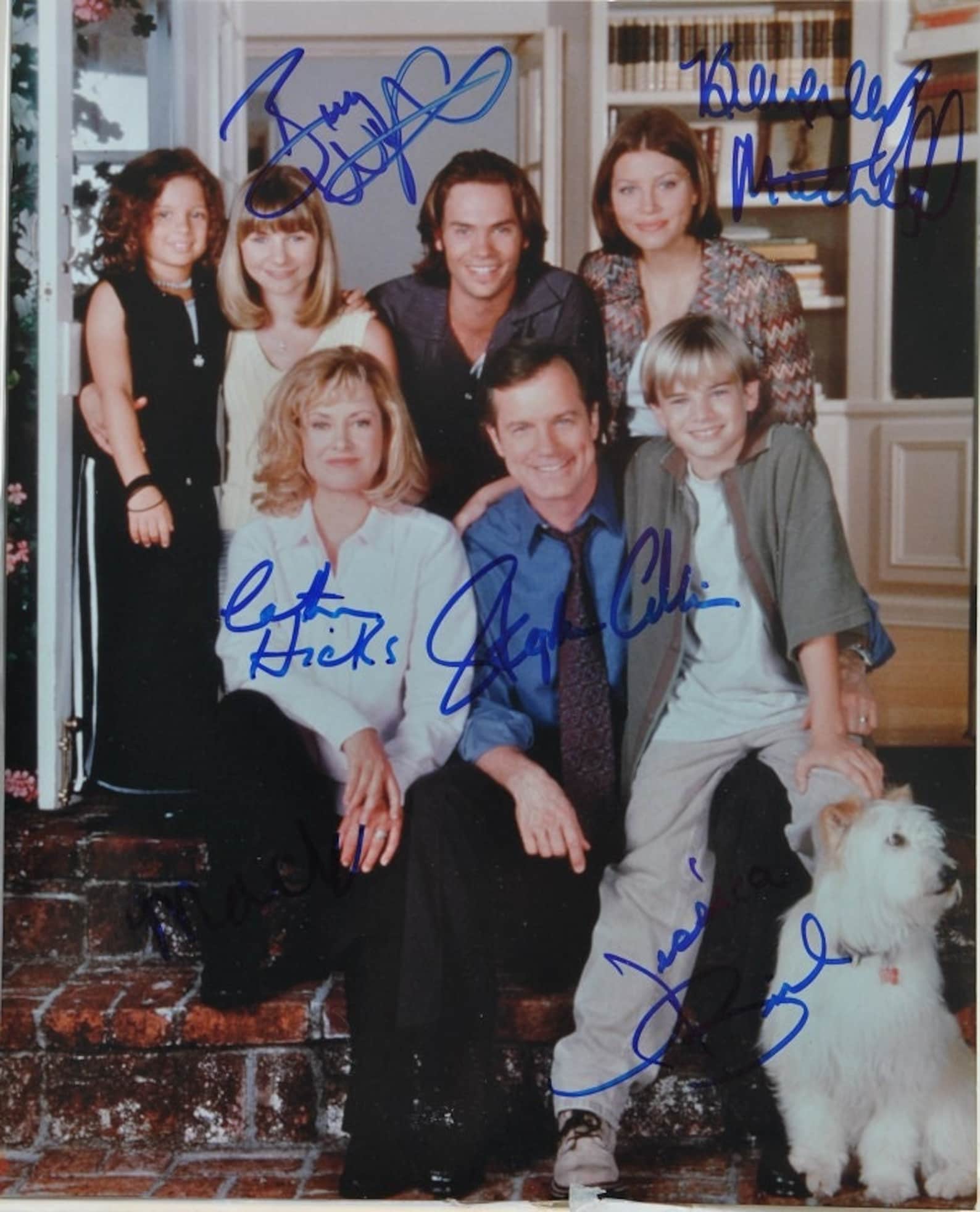 7th HEAVEN CAST SIGNED Photo X6 - Stephen Collins, Catherine Hicks ...