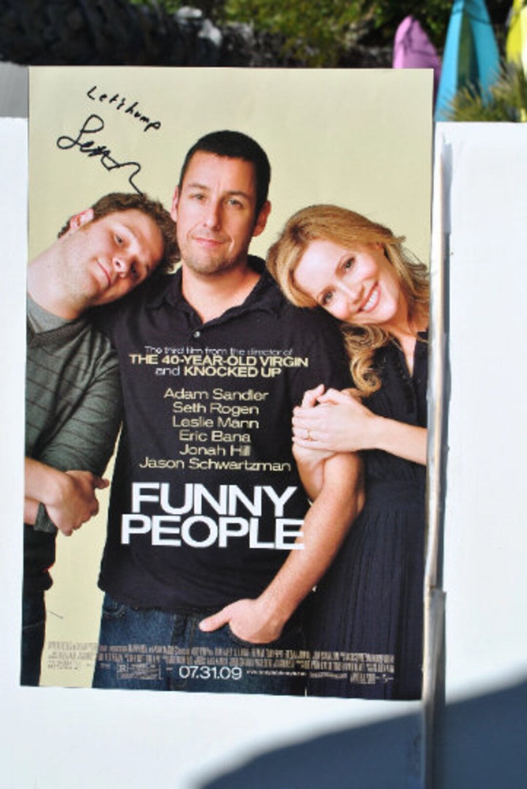 Adam Sandler "funny People" 11X17 Hand Signed Autographed Photo W/coa ...