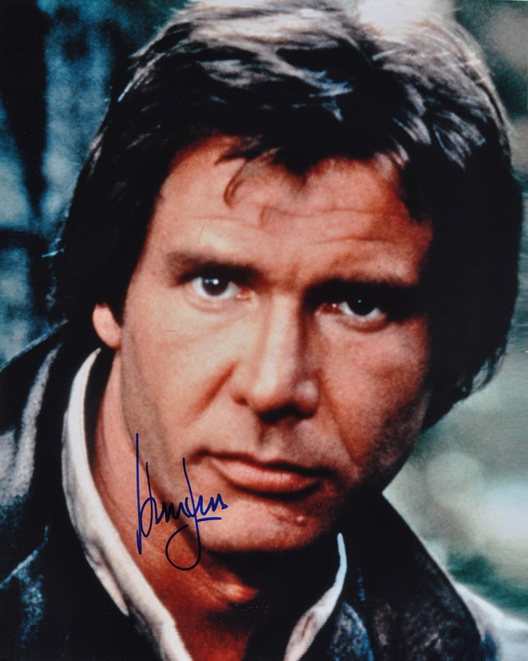 Harrison Ford Signed Photo Star Wars Raiders Of The Lost Ark Blade