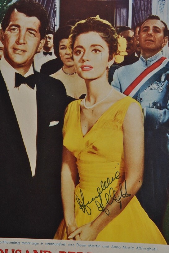 ANNA MARIE ALBERGHETTI Signed Photo Ten Thousand Bedrooms - Etsy