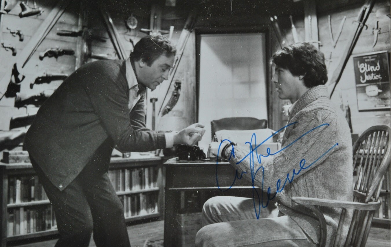 CHRISTOPHER REEVE Signed Photo Deathtrap W/coa - Etsy