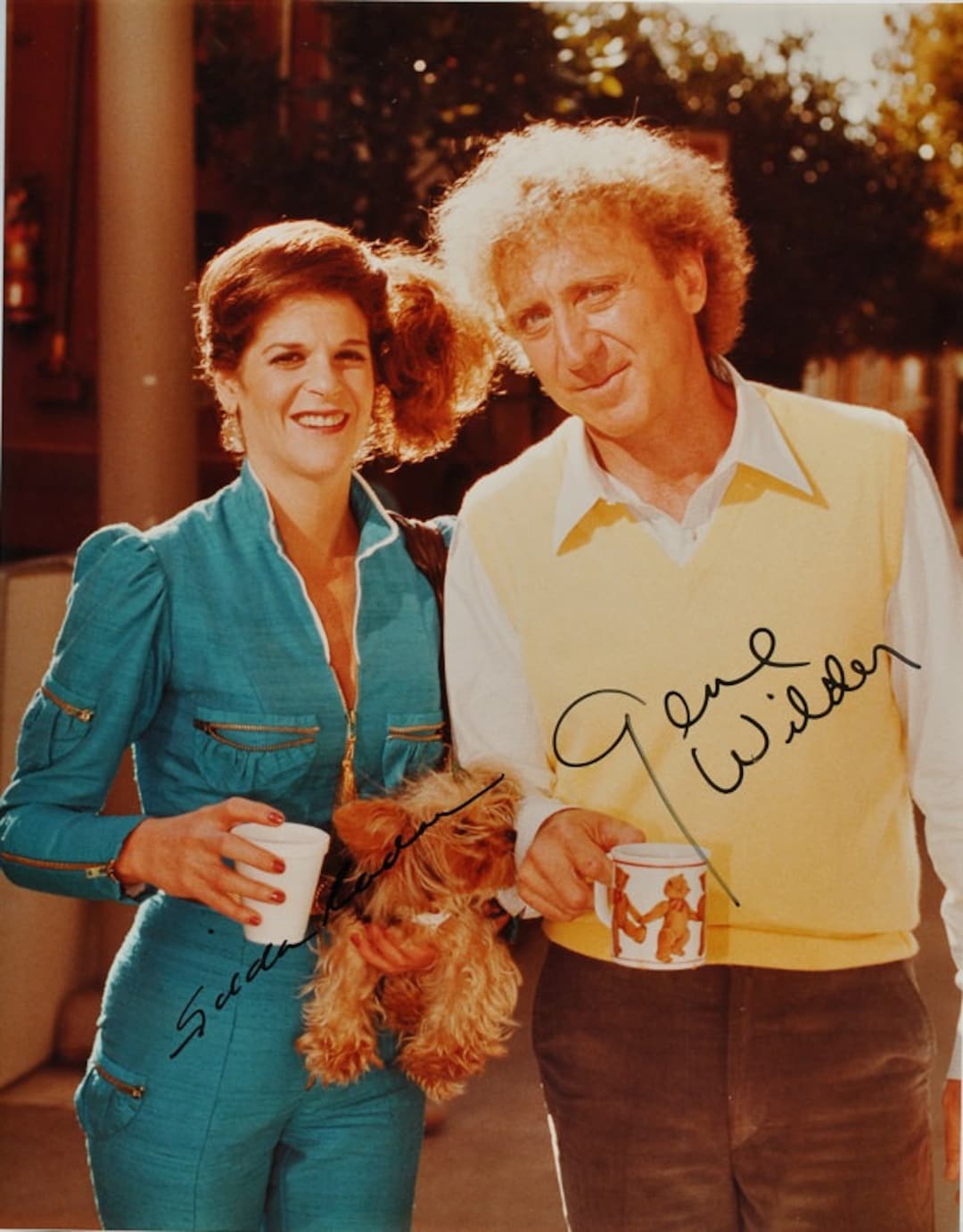 GENE WILDER & GILDA Radner Signed Photo X2 - 11"x 14" W/coa - Etsy