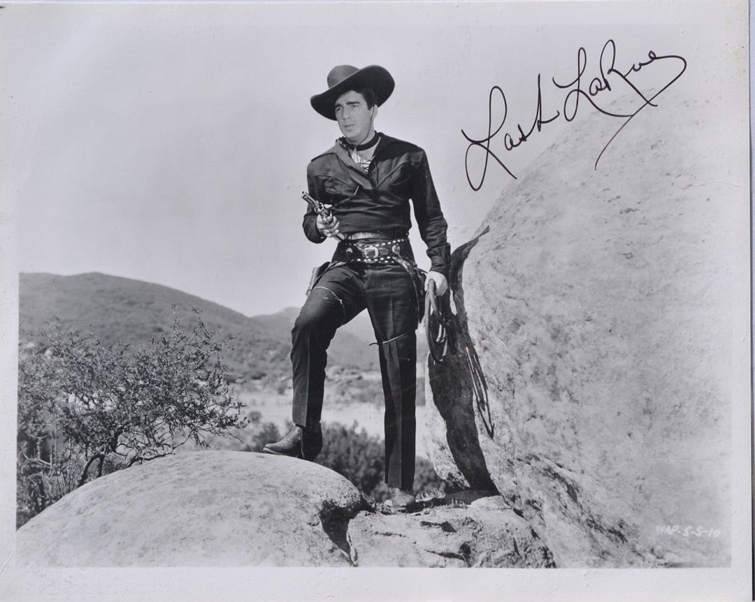 ALFRED LASH Larue Signed Photo - Gene Autrey, Roy Rogers W/coa - Etsy